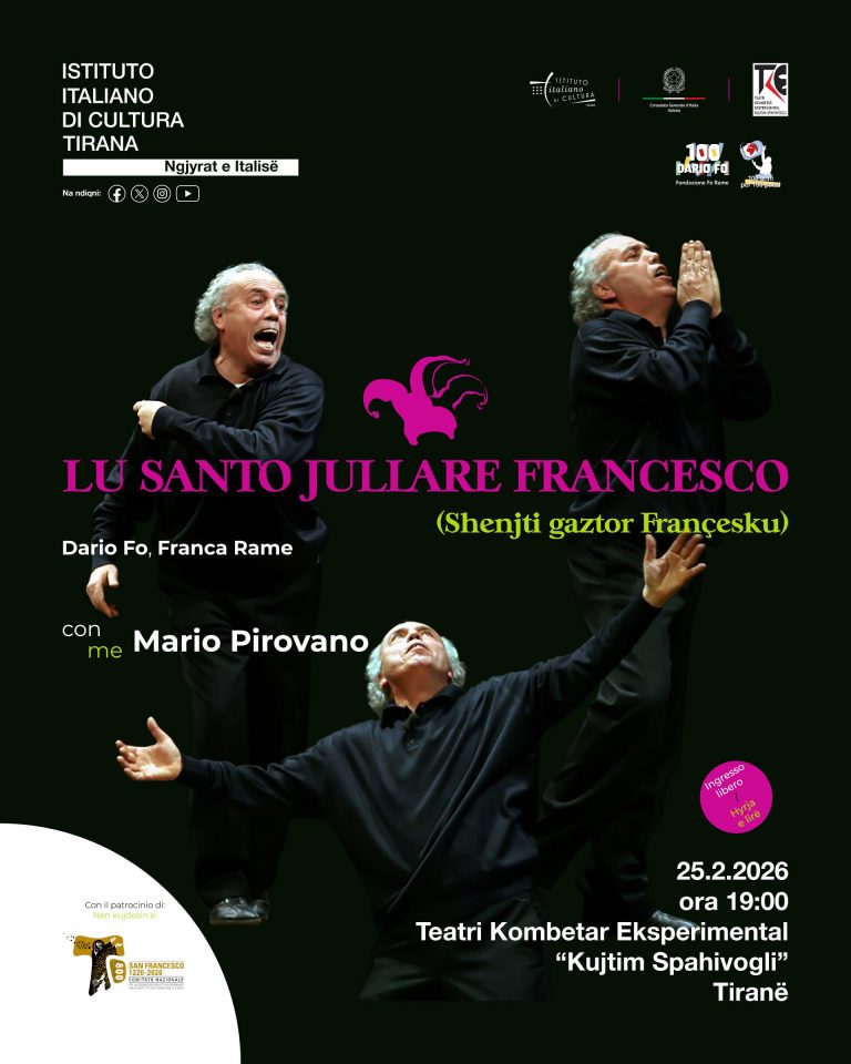 Tirana – LU SANTO JULLARE FRANCESCO di Dario Fo e Franca Rame ...
